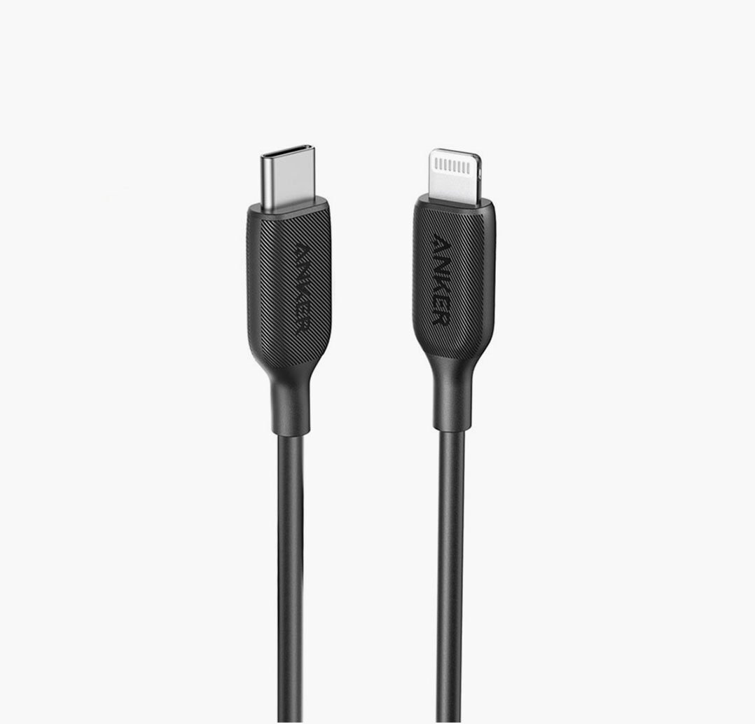 PowerLine III USB-C to Lightning Connector (1.8m/6ft) -Black – Al Marfaa